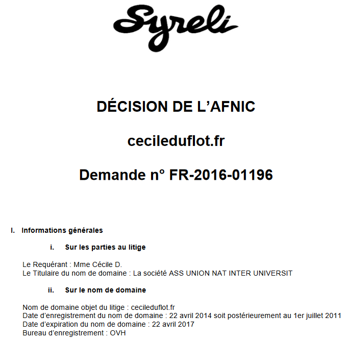 Actualité Dataxy des noms de domaine. Dataxy